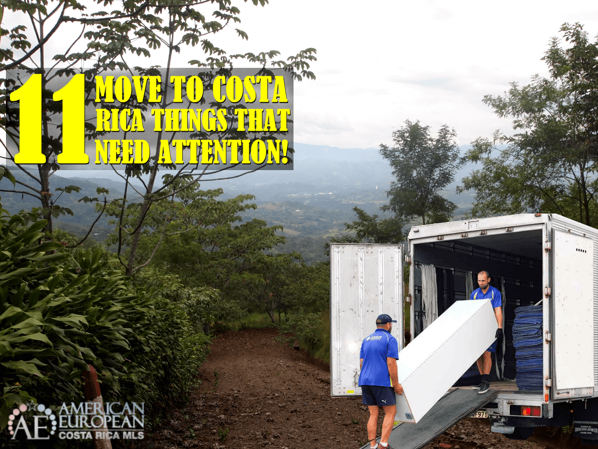 Move to Costa Rica - 11 Things That Need Attention