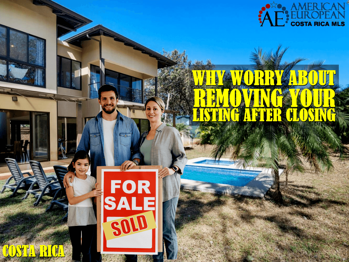 How important is Property Listing Removal After Closing?